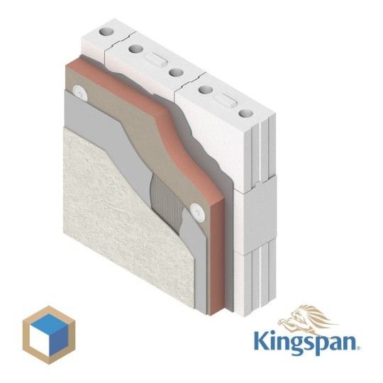 Kooltherm K5 120mm Buitengevelplaat Stucplaat Isolatie Voor Buitengevels